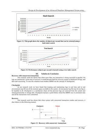 Design Development Of An Advanced Database Management System Using Multiversion Concurrency