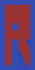 R Minecraft Banner