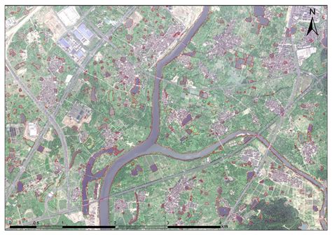 Yiwu Water Body Partial Data Generated Based On Deeplabv3 Dl Model