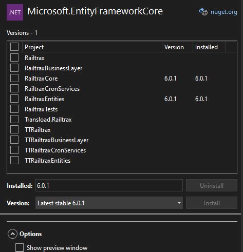 Website Cannot Load Microsoft EntityFrameworkCore Issue Dotnet Efcore GitHub
