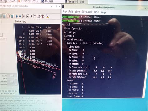 Linux Beginner RPI GPIO Ethercat Axis Adventure LinuxCNC