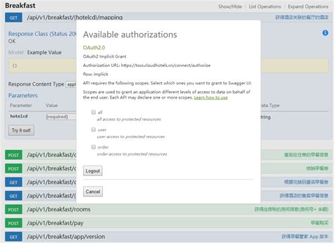 ASP NET WebAPI 集成 Swagger 启用 OAuth 配置问题 花儿笑弯了腰 博客园