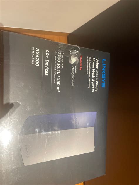 Linksys Wi Fi 6 Whole Home Mesh System Computers And Tech Office And Business Technology On Carousell