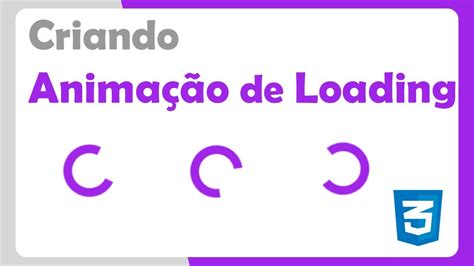 Criando Animação De Loading Com Css 1 Youtube