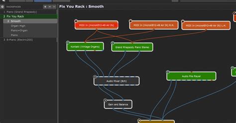 Switching Instruments Within Rackspace Linked To Different Key Splits