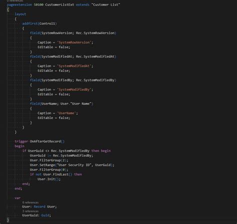 Dynamics 365 Business Central 2022 Wave 2 Access Database Row Version From Al Code
