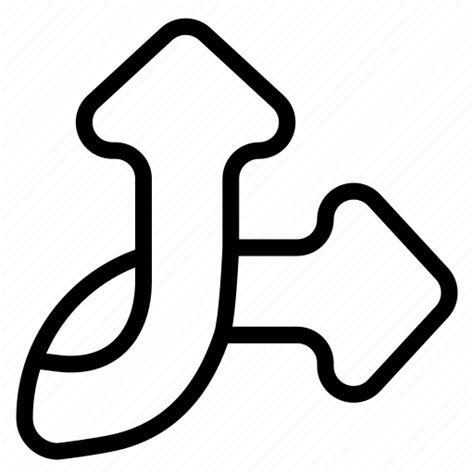 arrow arrows direction navigation pointer icon download on iconfinder