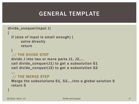 divide and conquer part 1 pptx programming languages computing