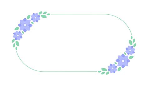 타원형 라벤더 꽃 프레임입니다 식물 꽃 테두리 벡터 그림입니다 결혼식 행사 간판 로고 레이블 소셜 미디어 게시물 등을위한 심플하고 우아한 낭만적 인 스타일 0명에 대한 스톡