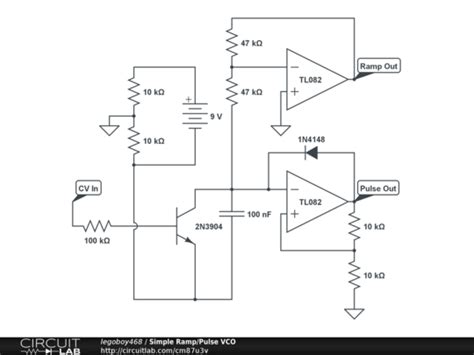Simple Ramp Pulse Vco Circuitlab