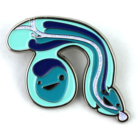 Penis Enamel Lapel Pin Sparkly Anatomical Member I Heart Guts Plush