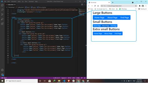 Bootstrap Component Button Group ScmGalaxy