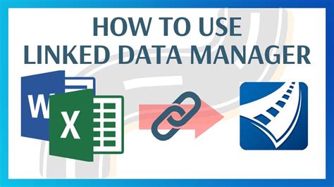 how to use linked data manager fdot connect openroads fdot youtube