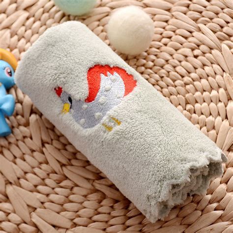 Badu Bg 1 бр 25x25 см коралово кадифе мека ръчна дантела анимационни рисунки на животни