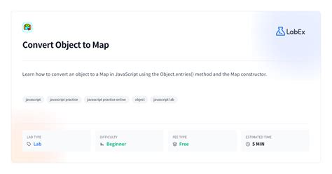 Convert Object To Map In Javascript Labex