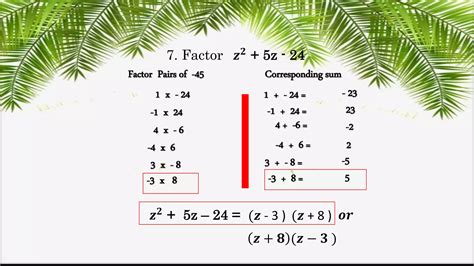 Fatoring Non Perfect Square Trinomial Pptx