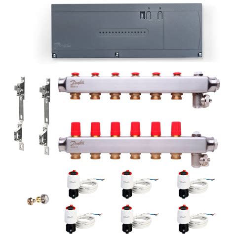 Danfoss Icon2 Trådløs Gulvvarmestyring Økonomisk Styring Køb Nu