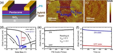 Organic Field Effect Transistor Nonvolatile Memories Based On Hybrid