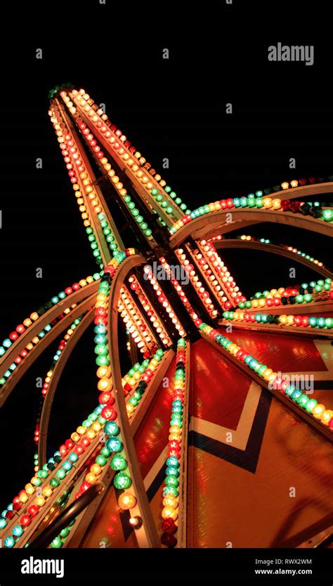 Carnival Lights At Night