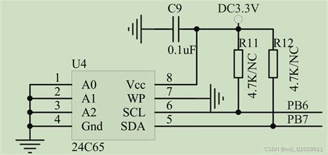 8stm32的i2c总线通信原理24cxx存储芯片i2c读写24cxx Csdn博客