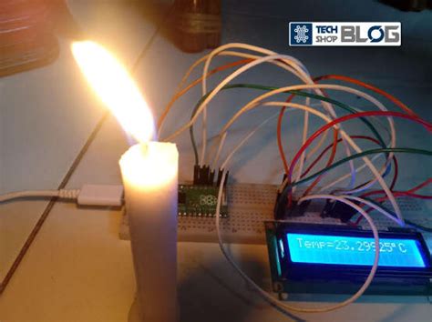 Raspberry Pi Pico দিয়ে তাপমাত্রা নির্ণয় Techshop Blog