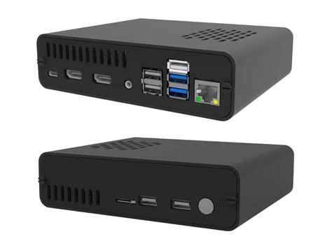 Deskpi Pro Raspberry Pi 4 Case Comes With 2 5 Inch Hdd Ssd Bay Full Sized Hdmi Ports Pwm