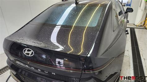 Gn7그랜저 바이오필릭블루펄 색상에 맞춘 블루썬팅 글라스틴트 레이니블루로 완성한 더 모스트 신차검수 신차패키지 2 고양 일산 덕양구 은평구 서대문구 마포구 신차썬팅전문점