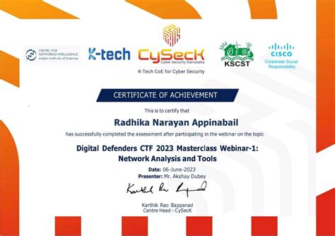 radhika narayan appinabail on linkedin cybersecurity digital