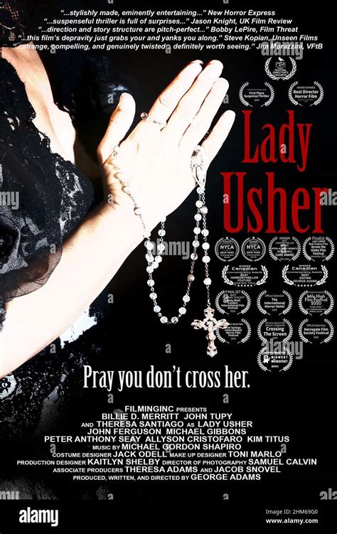 Lady Usher Poster Indican Pictures Courtesy Everett Collection Stock Photo Alamy