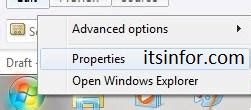 Windows Jump Lists Customization ITSINFOR