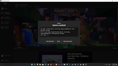 Fix Minecraft Exit Code Negative Stealthy Gaming
