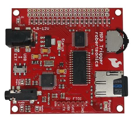Sparkfun Mp Trigger Board Printed Droid