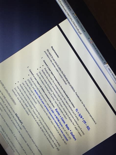 Solved My Computer Science Class Is Starting Methods And I Chegg Com