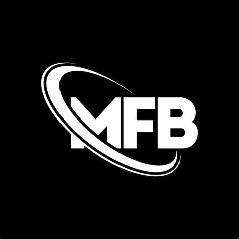 Premium Vector Mfb Logo Mfb Letter Mfb Letter Logo Design Initials Mfb Logo Linked With Circle