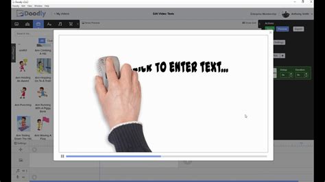 Using Text In Doodly Youtube