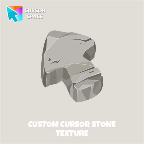 Cursor Custom Cursor Stone Texture For Chrome Cursor Space