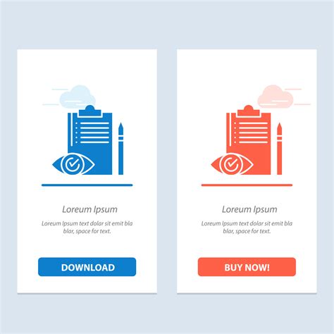 Quality Control Backlog Checklist Control Plan Blue And Red Download And Buy Now Web Widget Card