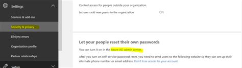 Enable Self Service Password Reset Sspr In Office 365 Avoiderrors