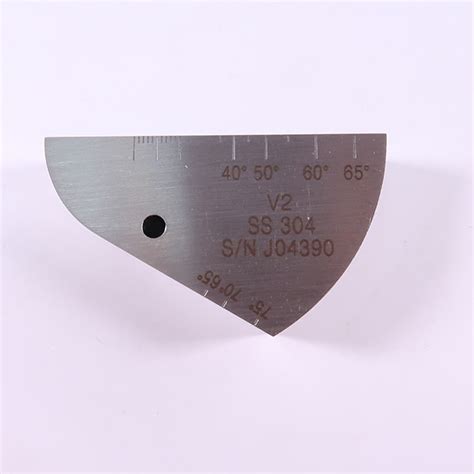 ISO Standard Ultrasonic NDT V Test Block