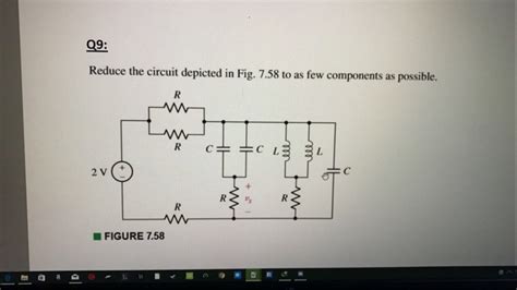Solved Reduce The Circuit Depicted In Fig To As Few Chegg