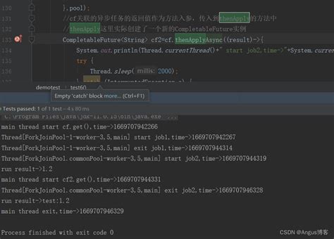 java8 completablefuture异步非阻塞做法 thenapplyasync csdn博客