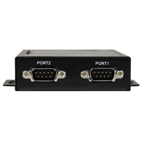 StarTech 2 Port Serial To IP Ethernet Device Server RS232 Metal NETRS2322P Mwave