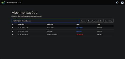 GitHub RafaelCasotti bankline app Front end de um sistema que gera Extratos Bancários