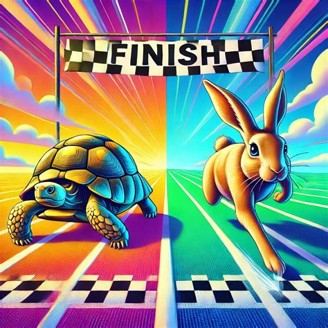 The Classic Tortoise Vs Hare What If The Hare Didnt Stop What If