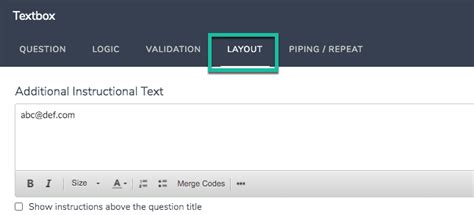 Validate Textbox Answer Formats Alchemer Help