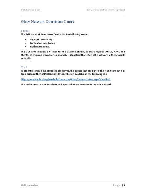 Noc Implementation Rules Document Pdf Telecommunications Information Technology Management