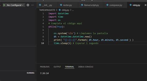 Como crear un reloj con python Ya lo programé