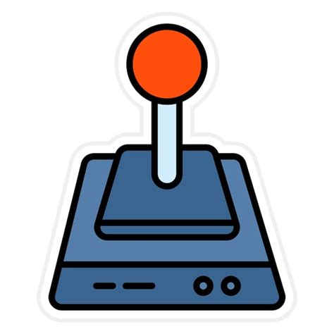 premium vector joystick icon vector image can be used for computer and hardware
