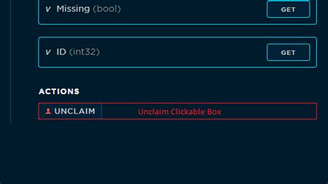 Ui Bug For Unclaim Button In Console Developer Tools Particle