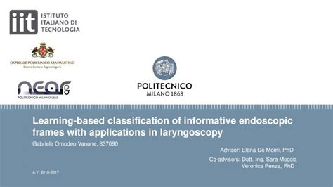 Pdf Learning Based Classification Of Informative Endoscopic
